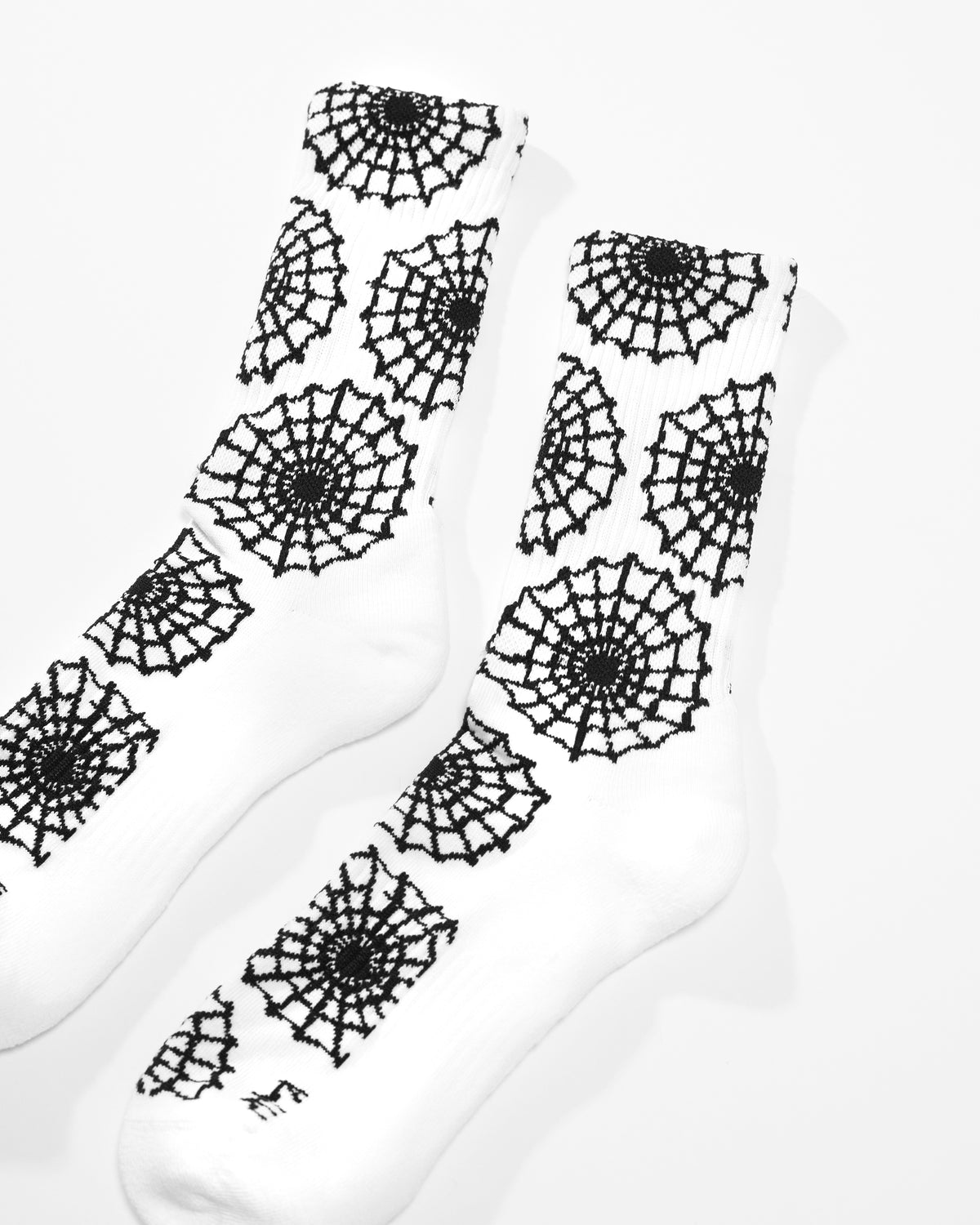 Web Socks | White | Crawling Death